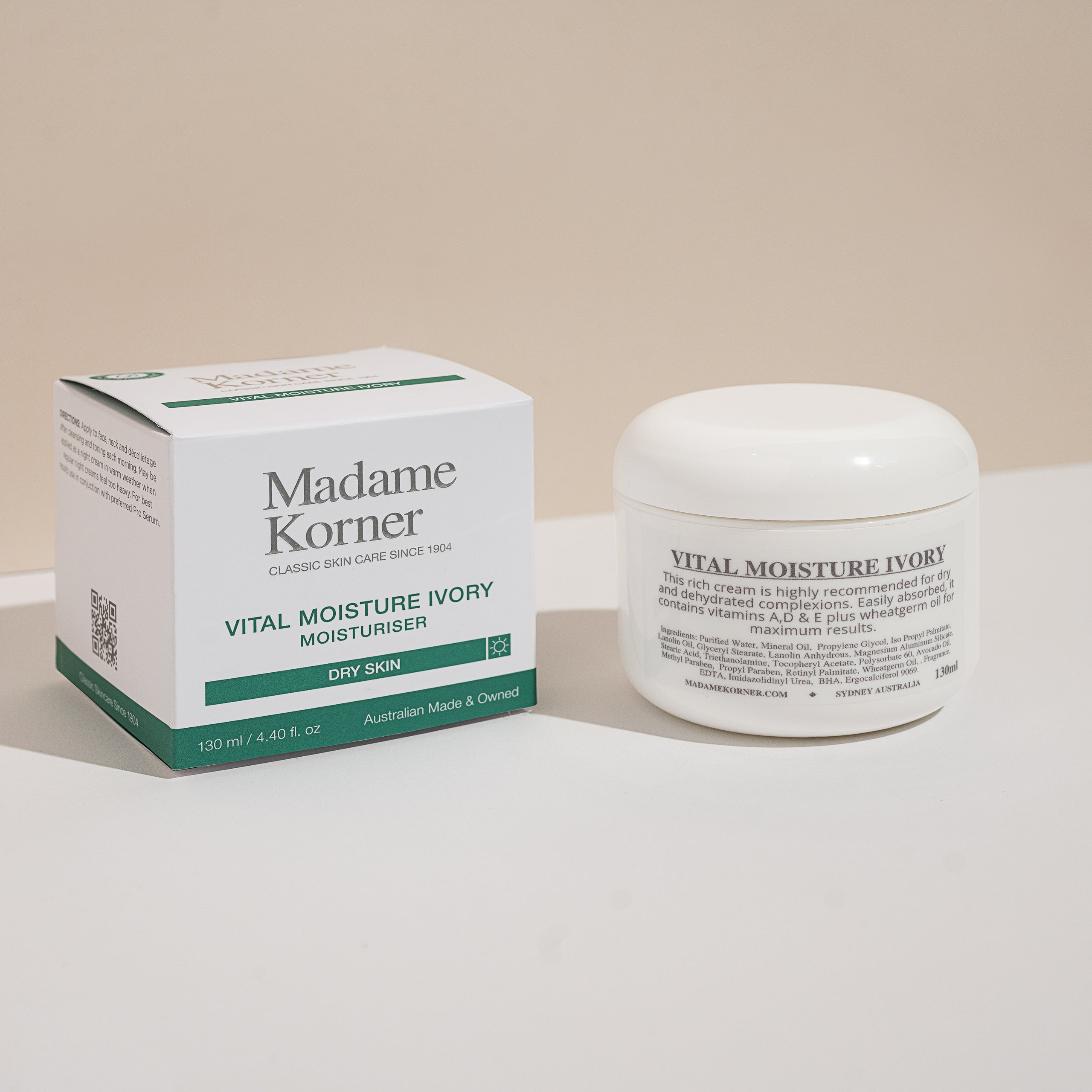 Vital Moisture Ivory - Madame Korner